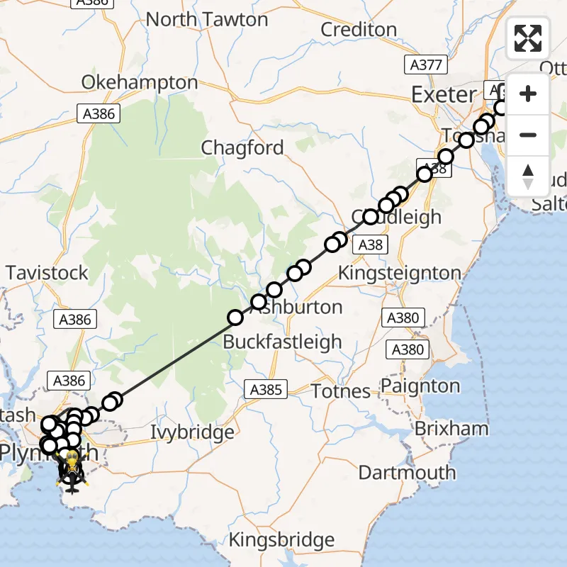 Police Helicopter to Goosewell, Arscott Lane | 22 June 2026 15:03 ...