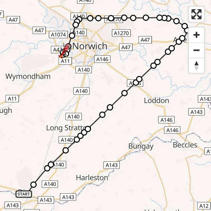 Air Ambulance Helicopter on its way from Diss | 22 June 2026 21:16 ...