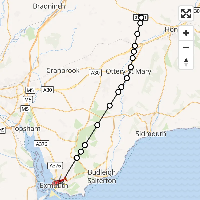 Air Ambulance Helicopter on its way from Buckerell | 24 June 2026 13:12 ...